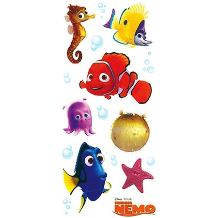 Disney Finding Nemo Stickers - Walmart.com