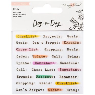 Planner Stickers Weekly (Other) - Walmart.com