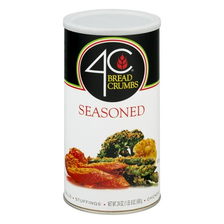 4C Bread Crumbs Seasoned, 24.0 OZ - Walmart.com