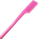2 Pack Hair Edge Brush, Double Sided Edge Control Hair Comb Eyebrow ...