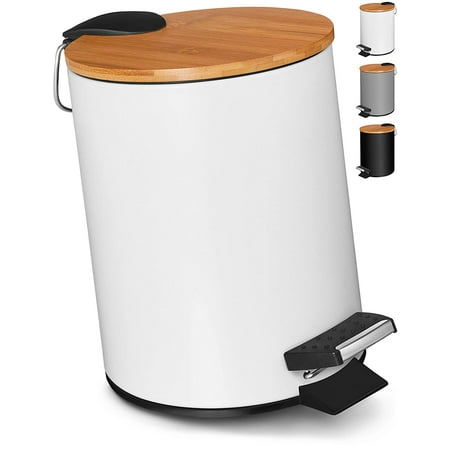 Surrme 3L Bathroom Bin | Pedal Bin with Soft Closure | Elegant Design ...