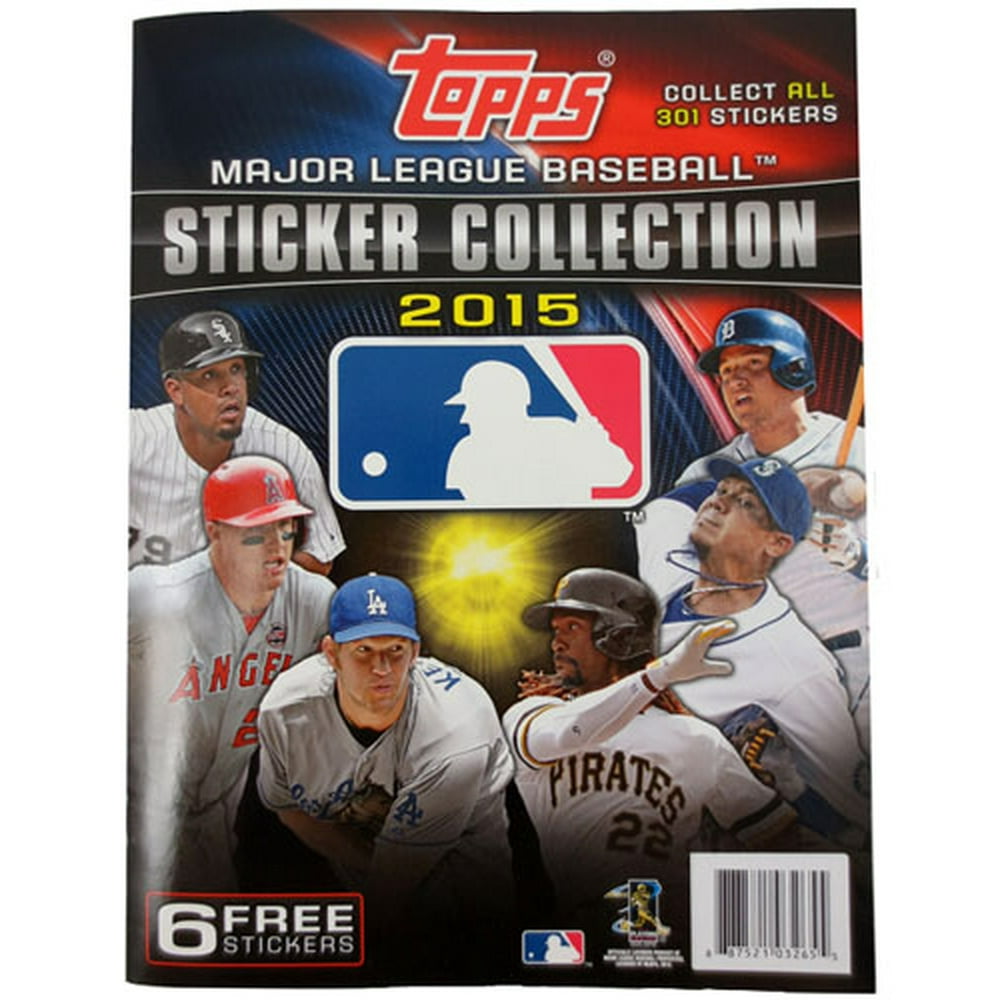 2015 Topps MLB Individual Sticker Album - Walmart.com - Walmart.com
