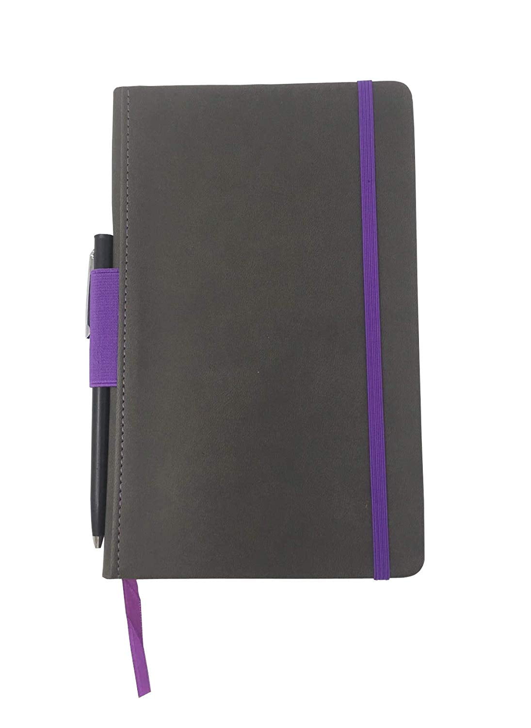 ImpecGear Leatherette Journal Scratch - Black / Purple - Walmart.com