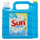 Sun Liquid Laundry Detergent, Clean & Fresh, 250 Ounce, 178 Loads ...