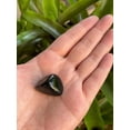5 Pcs Black Obsidian Tumbled Stones, Polished Black Obsidian Stone ...