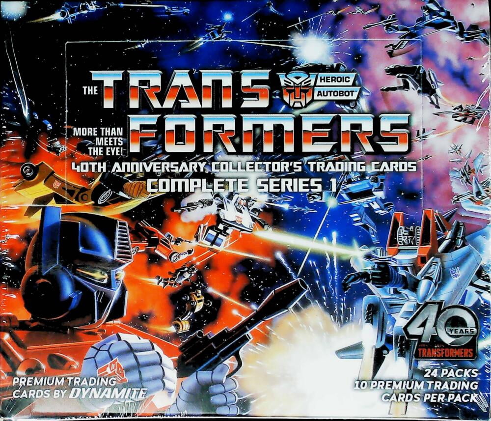 2024 Dynamite Trans Formers 40th Anniversary Factory Sealed Booster ...