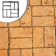 DIY Concrete Path Maker Mold, Plastic Ground Paver for Parking Lot ...