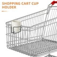 Hemoton 2pcs Shopping Cart Trolley Cup Holder Shopping Trolley Bottle ...