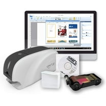 IDP SMART-21SB-EZ ID Card Simplex Printer Bundle, Includes printer ...