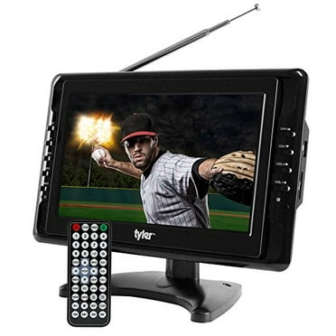 Trexonic Portable Ultra Lightweight Rechargeable Widescreen 9" LCD TV ...
