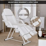 Paddie Multi-Purpose Facial Bed Lash Table with 2 Adjustable Split Legs ...