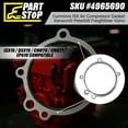 PartStop 4965690 Air Compressor Gasket for Cummins ISX Kenworth ...