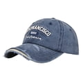 Distressed Baseball Cap with 3D Embroidery and Patchwork for Everyday ...