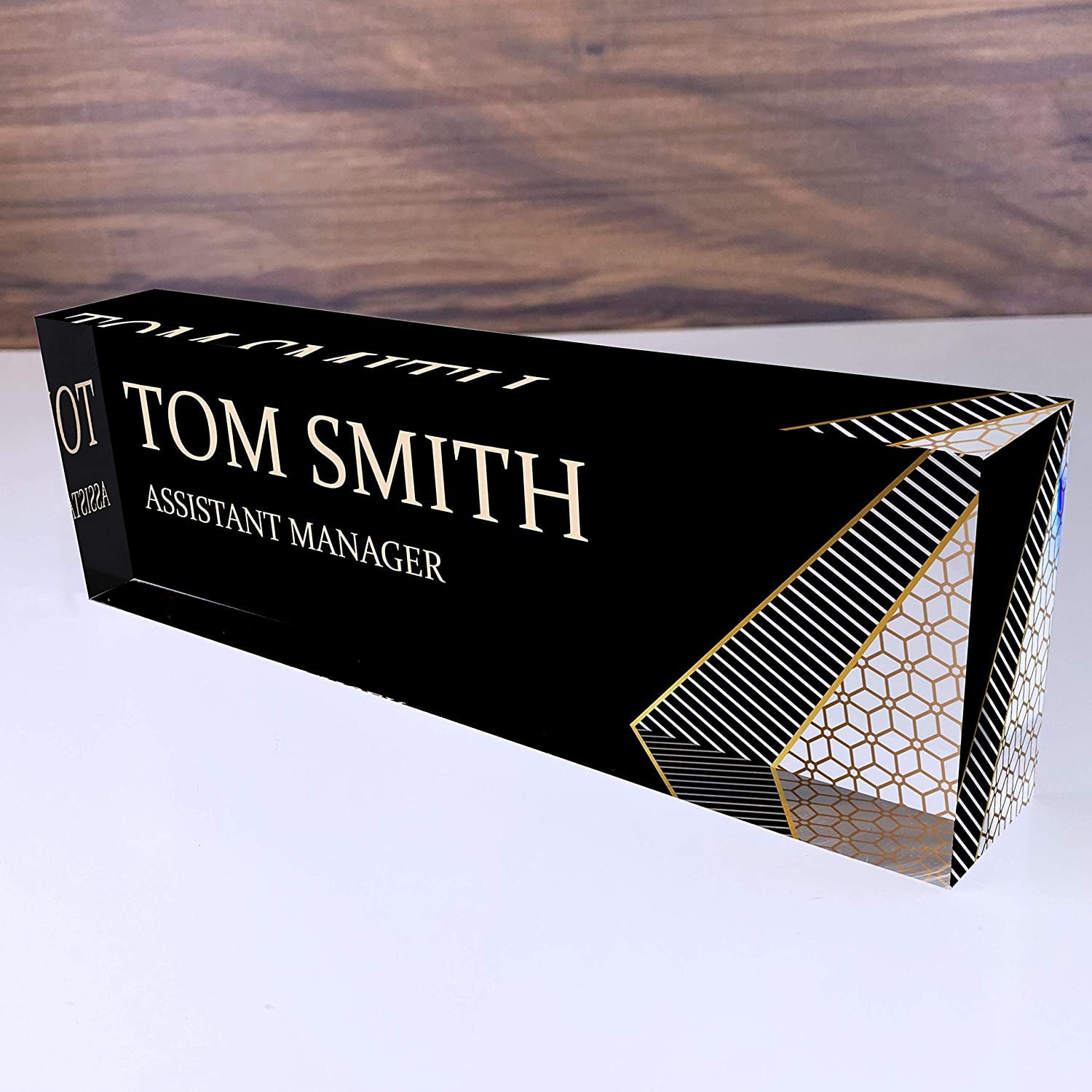 Artblox Office Desk Name Plate Personalized | Custom Name Plates for ...