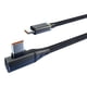 Cable de datos USB Tipo C de carga rápida de 18W (con codo y cordón ...