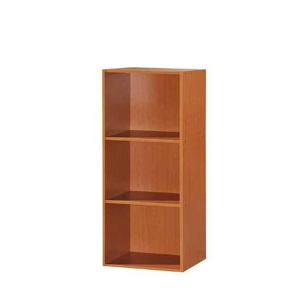 3 Shelf Bookcase - Cherry - Walmart.com - Walmart.com