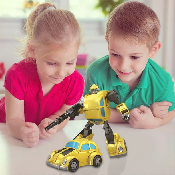 Action Picture Of Fan Shape Shifting Toy Model Car Robot Shape Shifting ...