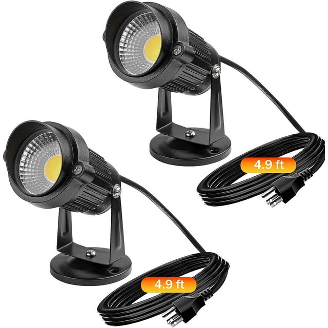 Outdoor Landscape Lighting - 5W LED Outdoor Spot Lights Uplighting ...