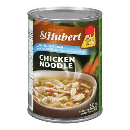 St. Hubert 25% Less Salt Chicken Noodle Soup | Walmart Canada