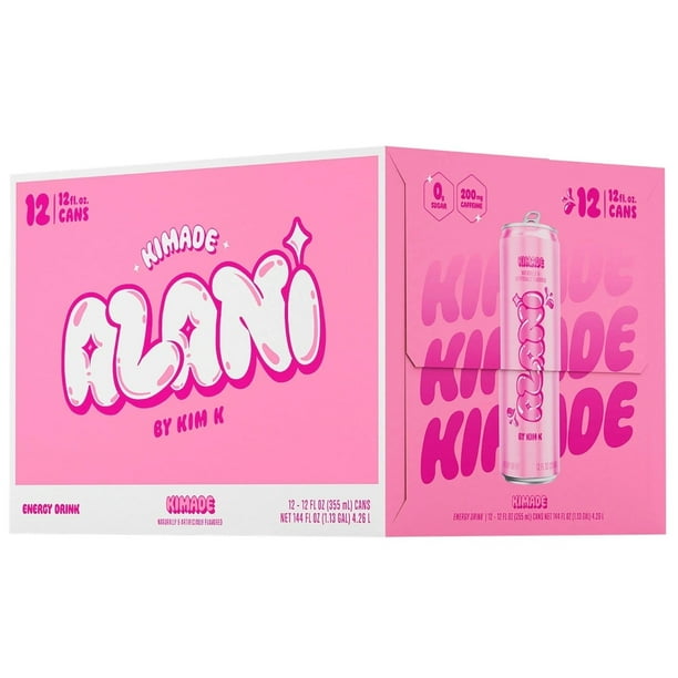 Alani Nu Energy Drink Kimade, 12 Fluid Ounce (Pack of 12) - Walmart.com