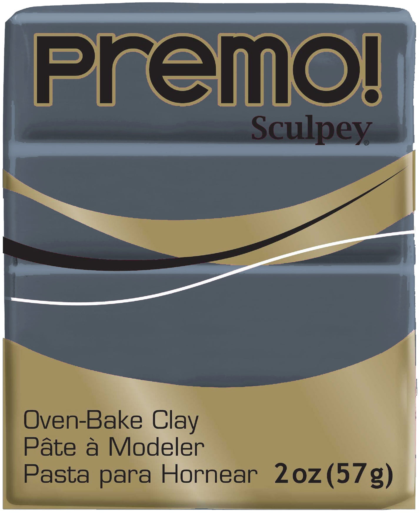 Premo Sculpey Polymer Clay 2oz-Slate - Walmart.com