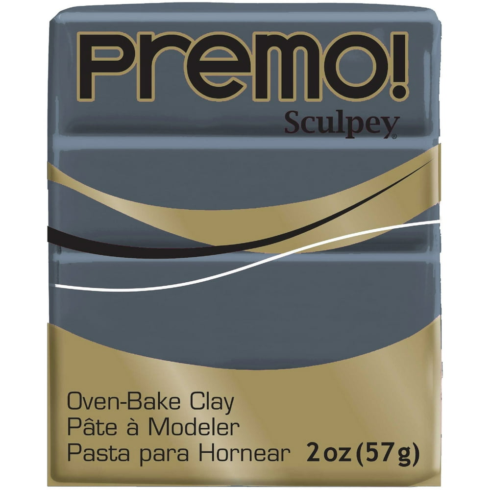 Premo Sculpey Polymer Clay 2oz-Slate - Walmart.com - Walmart.com