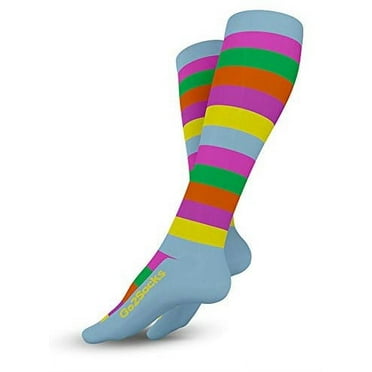 Go2 Compression Socks for Men and Women, Blue Argyle, Small - Walmart.com