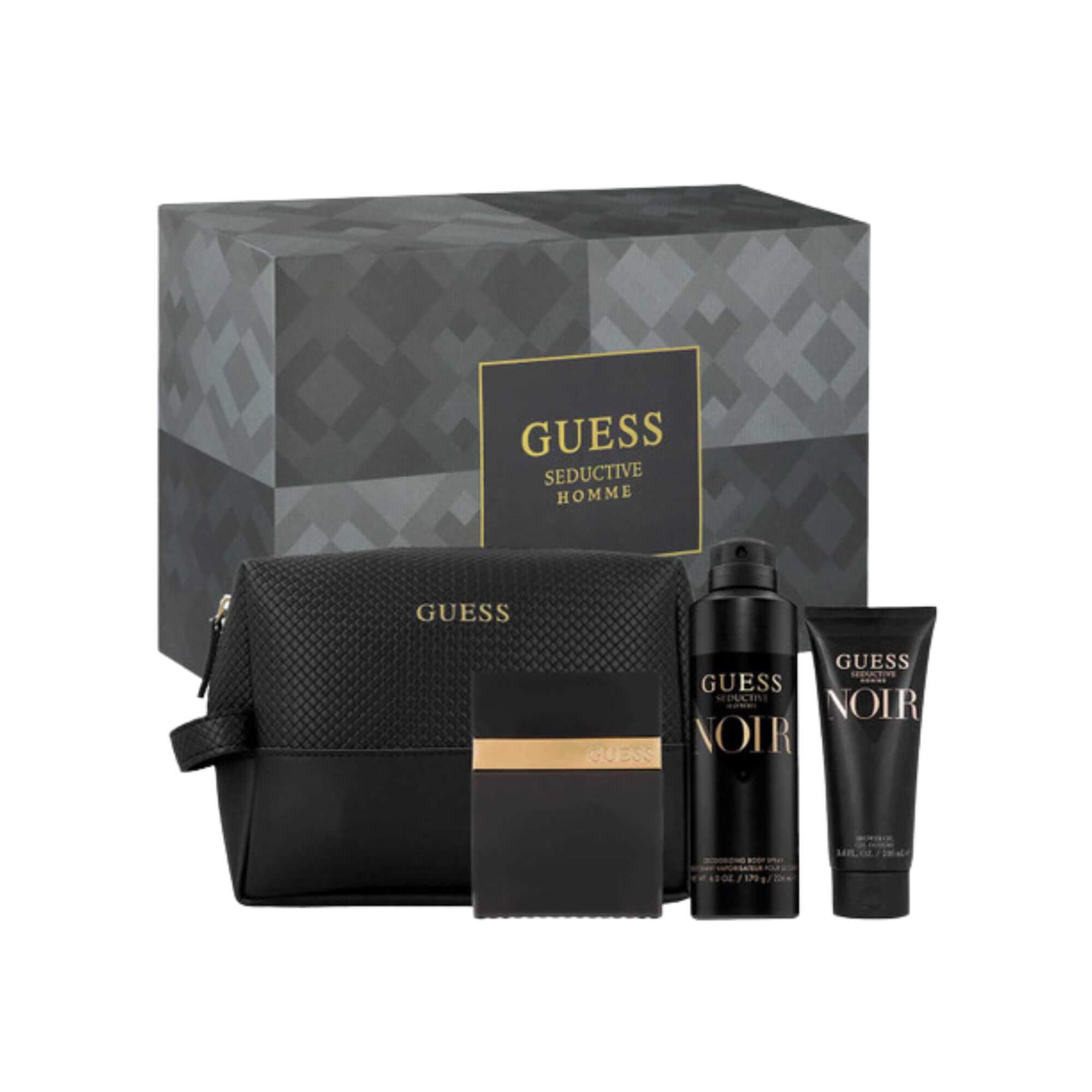 Set de Perfume Guess Seductive Homme Noir 4 piezas | Walmart en línea