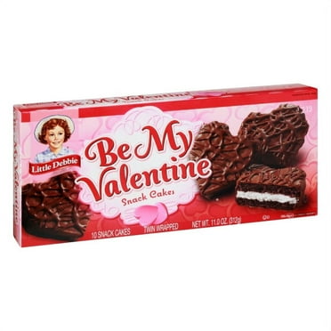Little Debbie Be My Valentine Cakes (vanilla), 10 ct, 11.09 oz ...
