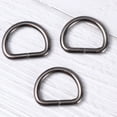 BESTYASH 20Pcs Multifunctional Black Zinc Alloy Keychain Buckles for ...