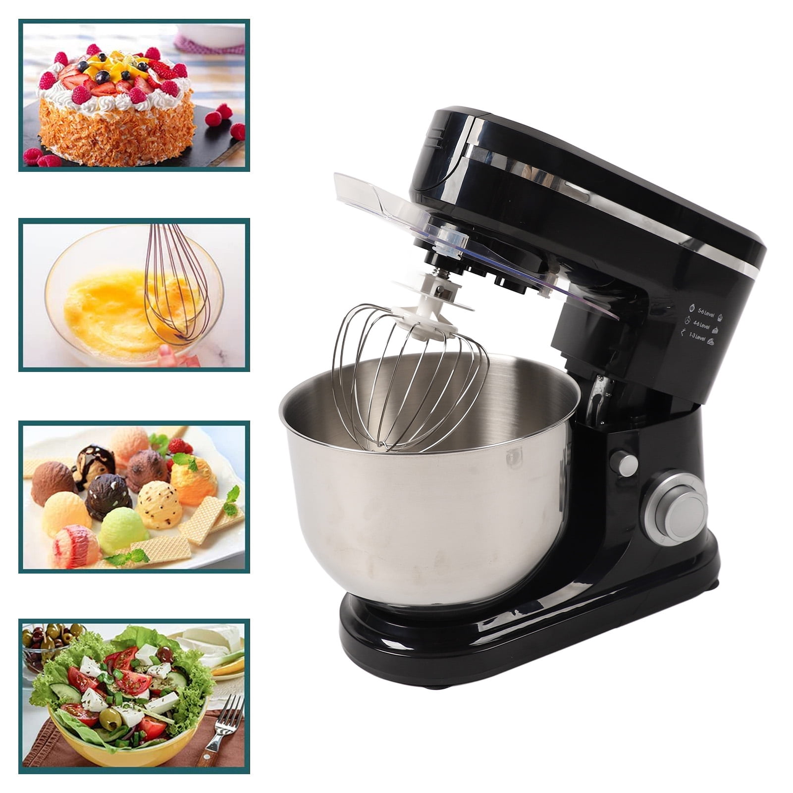 Batidora De Cocina, Batidora Eléctrica De Pie, Control De 8 Velocidades ...