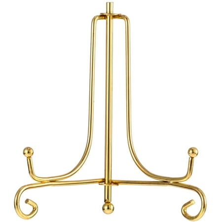 4 Pack 12 inch Iron Display Stand, Iron Easel Plate Holder Stand ...