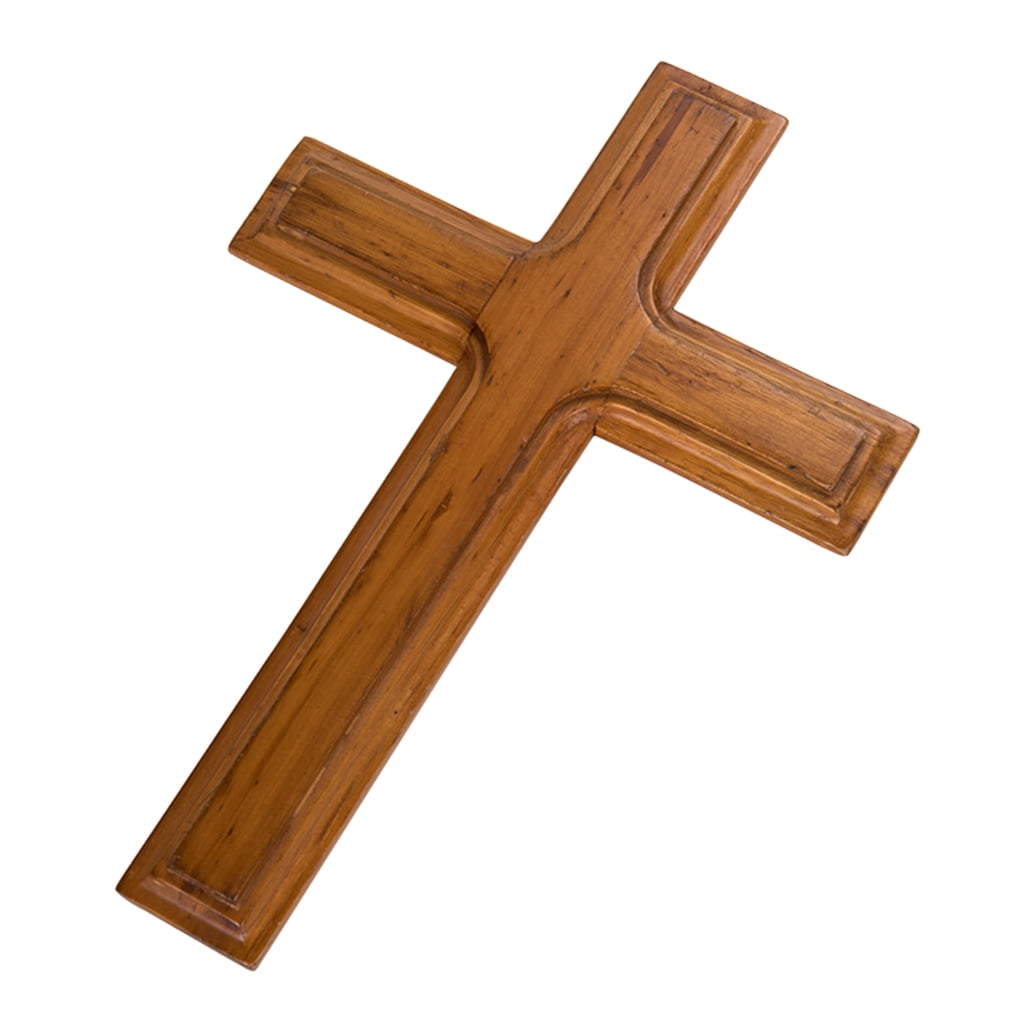 Wooden for Cross Ornaments Christ Wall Hanging Table for Cross for Home ...
