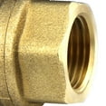 U.S. Solid Motorized Ball Valve, 1/2 inch Brass 9-24V AC/DC 2-Wire Auto ...