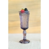 10 Strawberry Street Vatican 4 oz Champagne Flute, Set of 6, Amethyst ...