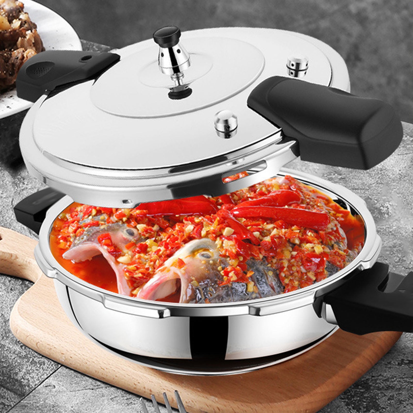 Click here for Estink Cooker 304 Stainless Steel Pressure Cooker... prices