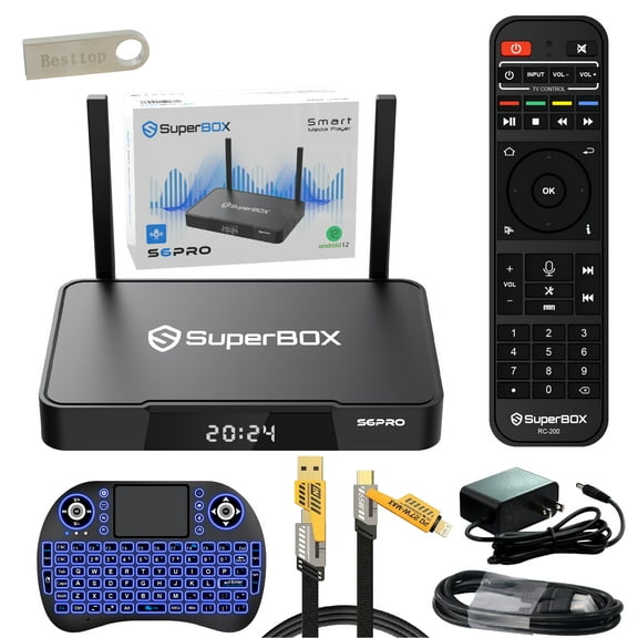 Superbox Supreme 2025 Fully Loaded with Premium Bonus Content, 8K Smart ...