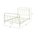 ACME Citron Metal Full Bed with Spindle Headboard and Footboard in ...