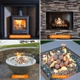 2 Inch Gray Round Ceramic Balls For Indoor Outdoor Fire Pits Fireplaces ...