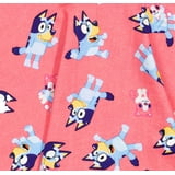 Bluey Little Girls Skater Dress and Scrunchie Toddler to Big Kid ...