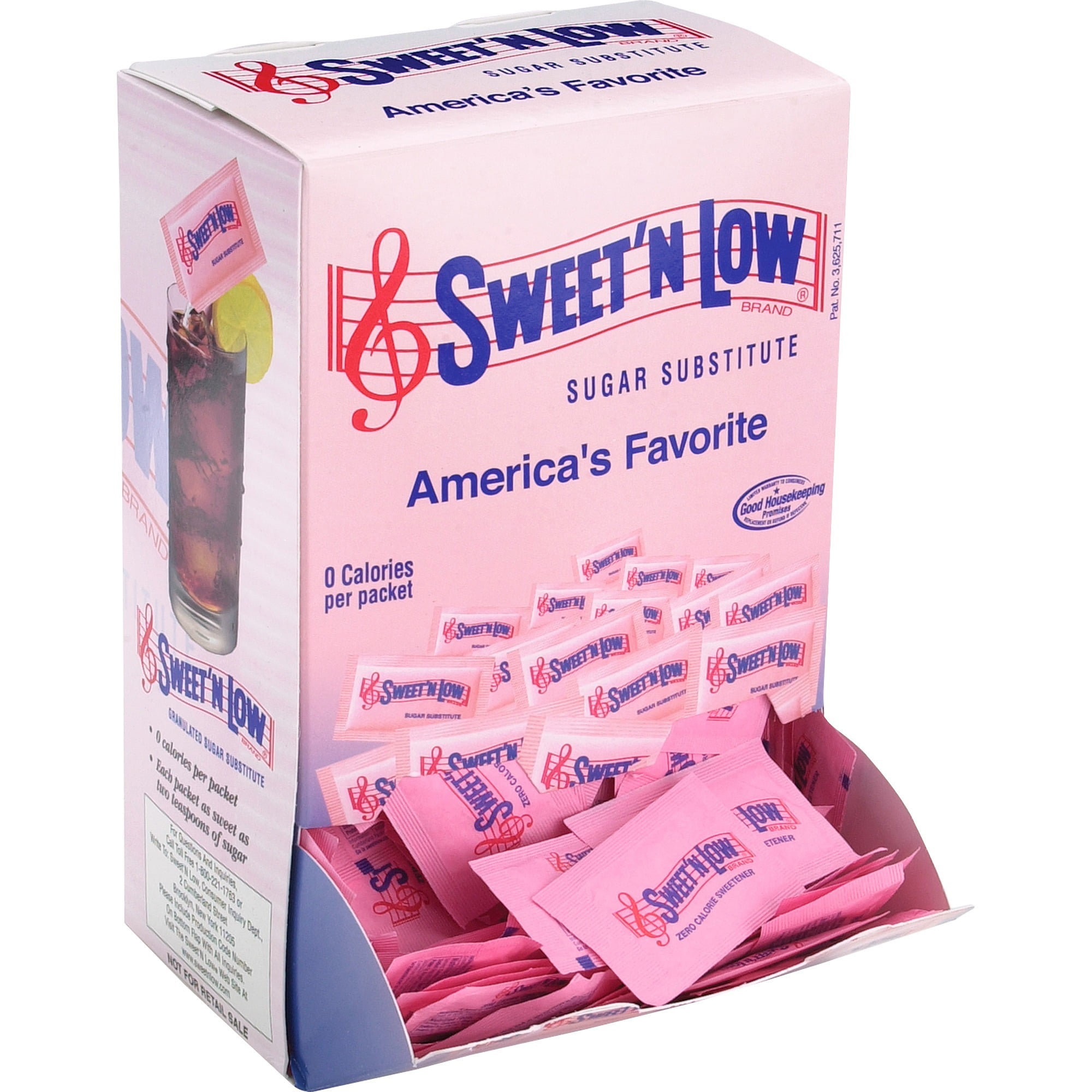 SWEET N LOW Sugar Substitute Packets 400 Box Quantity Walmart SWEET N LOW Sugar Substitute Packets 400 Box Quantity Walmart