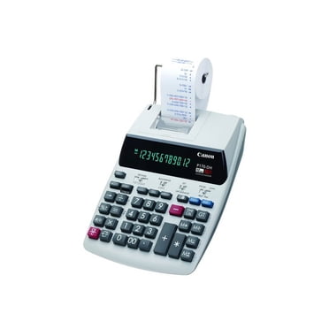 Canon P1-DHV-3 Printing Desktop Calculator, Sliver (2203C001) - Walmart.com