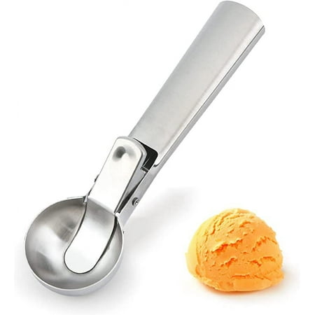 SHAR Ice Cream Scoop with Trigger, 1 Non-Stick Antifreeze Ice Cream ...