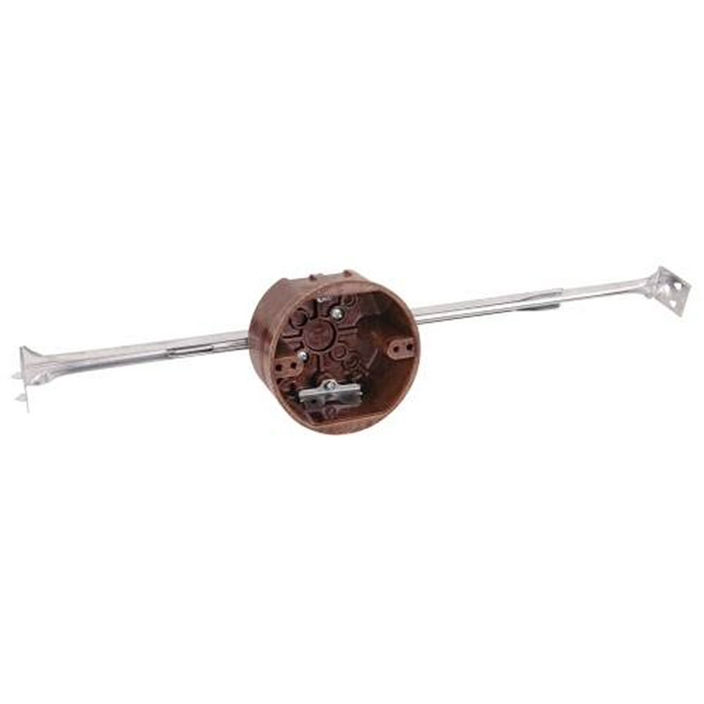 ROUND CEILING/FIXTURE BOX WITH BAR HANGER 4" per 7 Each - Walmart.com ...