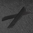 BIMZUC 2Pcs 3D Carbon Fiber Car Door Sill Scuff Plate Pedal Trim ...