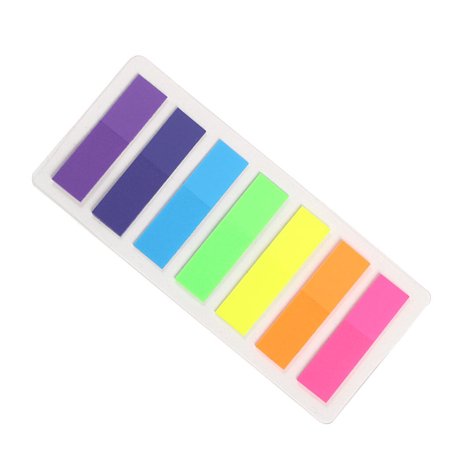 Goriertaly 140 Pieces Self Adhesive Memo Pad Reusable Sticky Notes ...