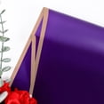 Flower Wrapping Paper Deep Purple 1 Count (Pack of 20) Floral Arranging ...
