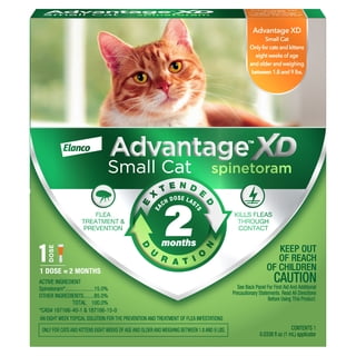Catego Flea & Tick Control for Cats (3 Doses) - Walmart.com