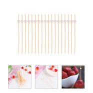 200Pcs Mini Toothpicks Sandwich Teasing Toothpicks Fruits Tasting Forks ...