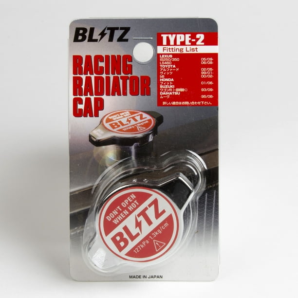 BLITZ Racing Radiator Cap Type 2 for Honda Civic Type-R EP3 K20A (Part ...